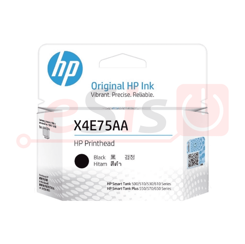 Cabezal Color Negro para HP Smart Tank 515 – 500 – 530 – 720 – 750 (X4E75AA) – ESIS