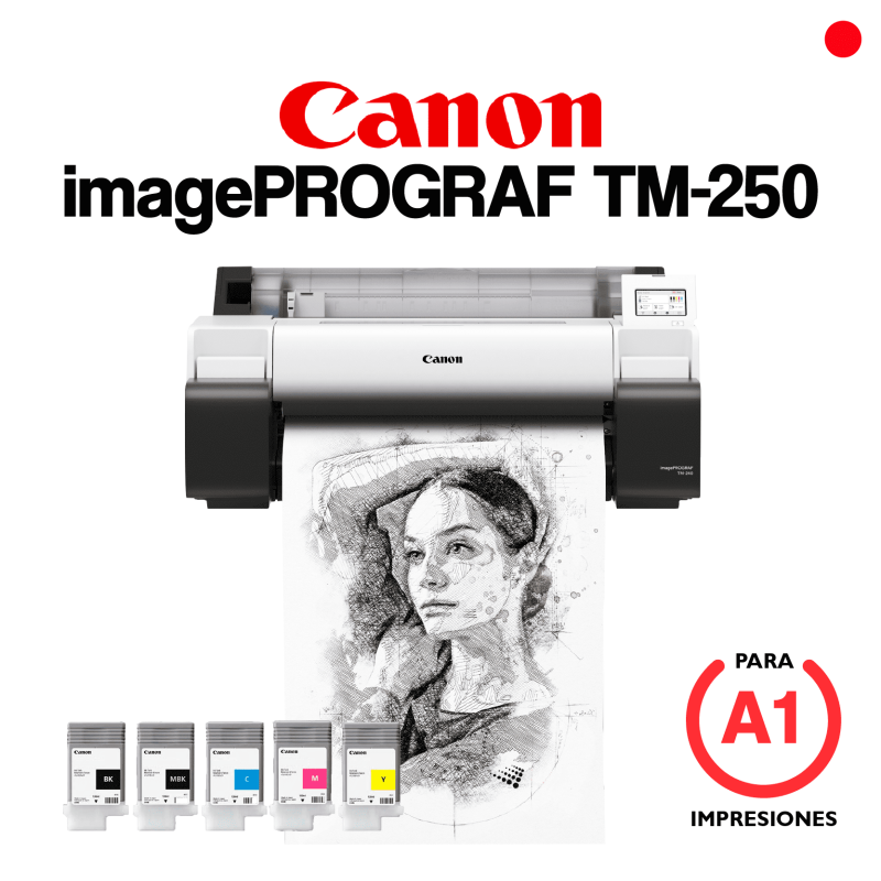 Plotter Canon imagePROGRAF TM-250 (A1) – ESIS