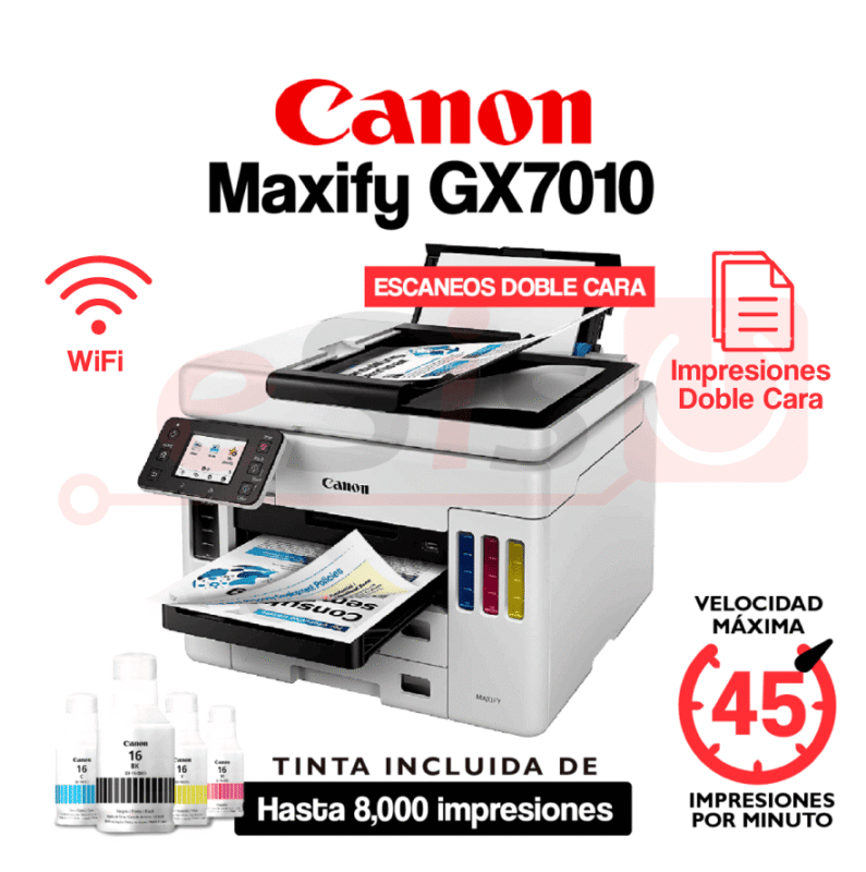 Impresora Epson WorkForce Pro C5810 + Sistema Continuo (Tinta DYE) – ESIS